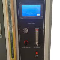 China UL94 Horizontal Vertical Flammability Tester 220V Touch Screen Plastic Material Flame Test for sale