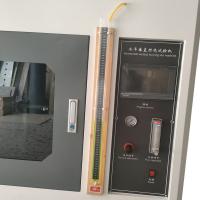 China UL94 Horizontal Vertical Flammability Tester 220V Touch Screen Plastic Material Flame Test for sale