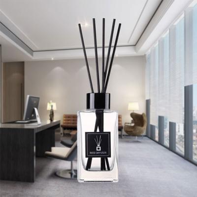 China Custom Luxury Aroma Reed Diffuser Sustainable Clear Liquid For Bedroom for sale