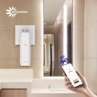 China A300 HVAC Scent Diffuser with 300m² Coverage Area and 200ml Capacity - App & Bluetooth Controlled Metal Diffuser for sale