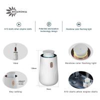 China Portable Car Aromatherapy Diffuser A10 - 500 Sq Ft Coverage, 48H Battery, Waterless Essential Oil Technology for sale