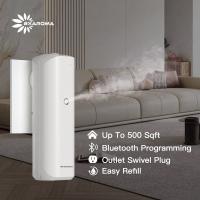 China White Plug-In Scent Diffuser with Bluetooth App Control - Compact A60 Home Fragrance Machine with CE/FCC/RoHS Certification for sale