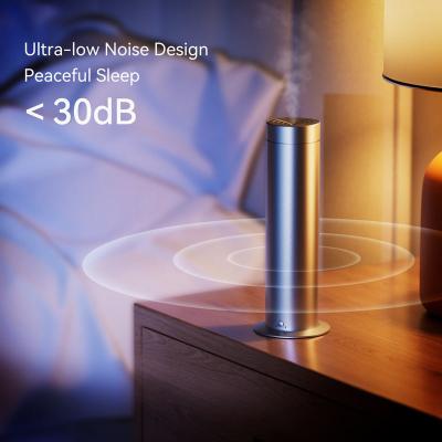 China Smart 150ml Scent Air Machine Silver Waterless Essential Oil Diffuser with Smart Cold Air Technology for sale