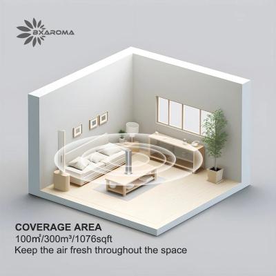 Китай Modern Tower Scent Diffuser & Waterless Diffuser 2024 - Тихое 360° покрытие ароматом для гостиной спальни продается
