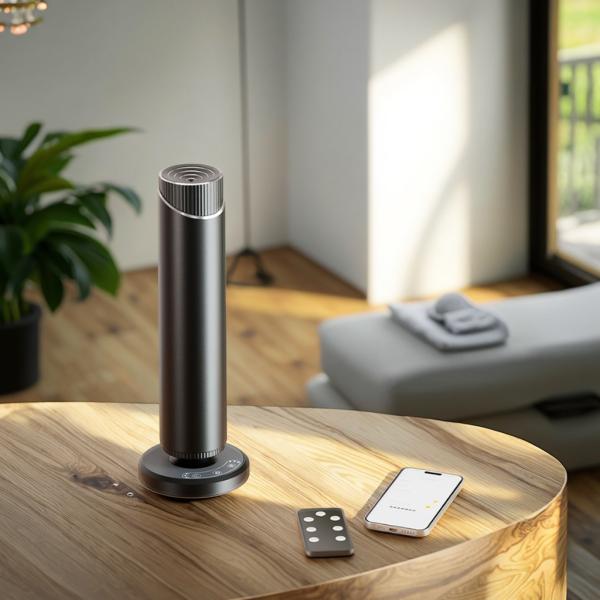 Smart Cold Air Diffuser Pro - Tiempo Bluetooth + Apagado automático para aromaterapia segura para niños en hogares / hoteles