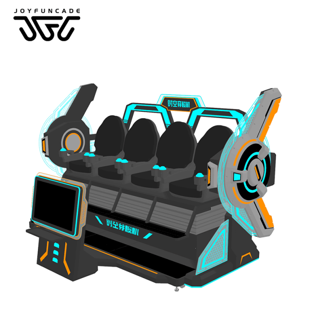 VR cinema interior with panoramic display and seating