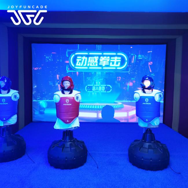 Arcade Boxing Game Machine in action