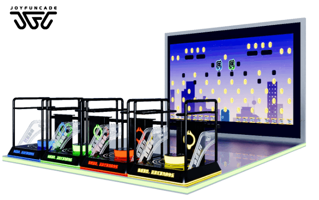 Digital Sports Arcade Game Machine in action