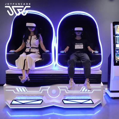 China 9D VR Chair 360° Panoramic Helmet 3D Sound 3-Axis Electro-Hydraulic Platform for sale