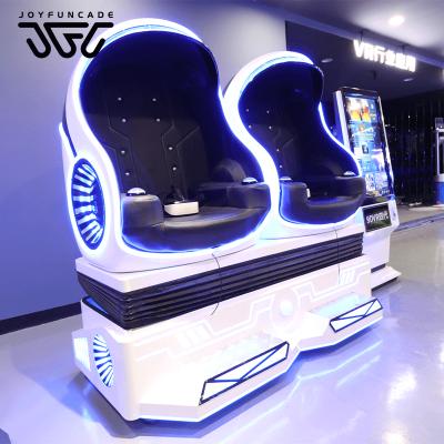 China 9D VR Chair 360° Panoramic Helmet 3D Sound 3-Axis Electro-Hydraulic Platform for sale