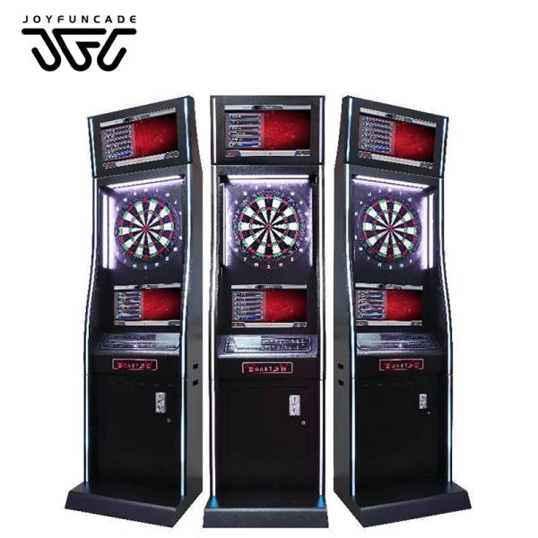 Quality Unique Animations Promotional Electronic Dart Board Machine Customizable Dart Arcade with Themed Visuals for sale