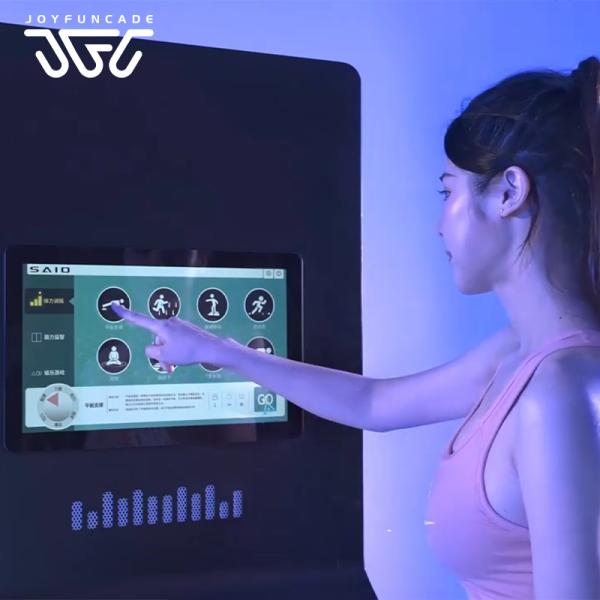 Quality Interactive Floor Game Projector With Multiplayer Mode Features Calorie Tracking for sale