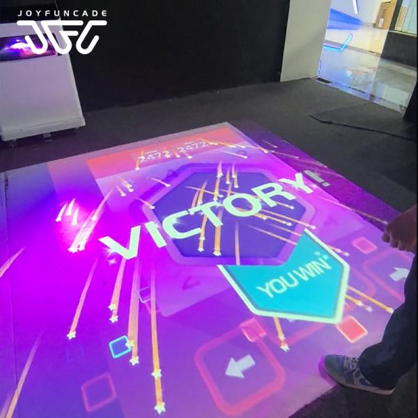 Quality Children's Mobile Interactive Floor Projector With Real-time Data Display Sports for sale