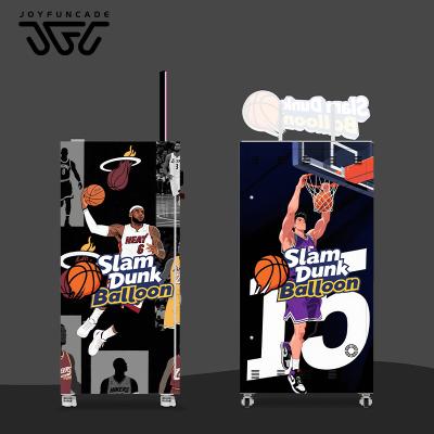 China Basketball-themed Lightweight Commercial Balloon Vending Machine For Shopping Malls And Events. for sale
