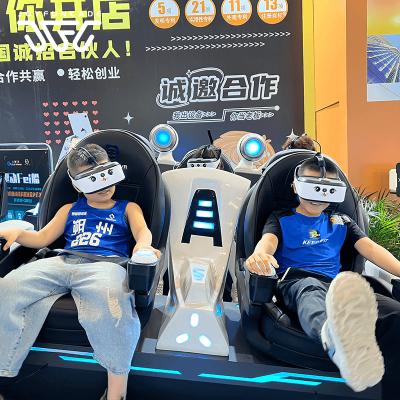 중국 5인용 9D VR 시네마 시뮬레이터 (Dapeng E3-C 헤드셋 포함) 판매용