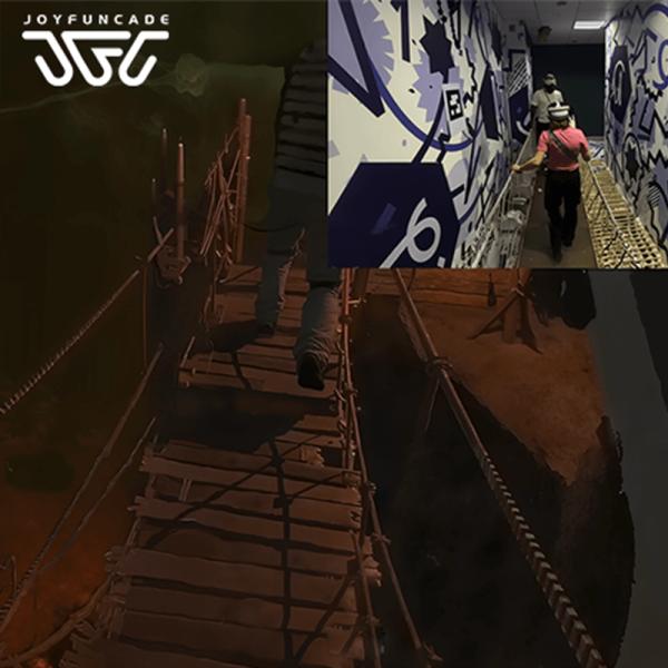 Quality Commercial VR Arena Multiplayer Shooter Game 4 Players 74m² for sale
