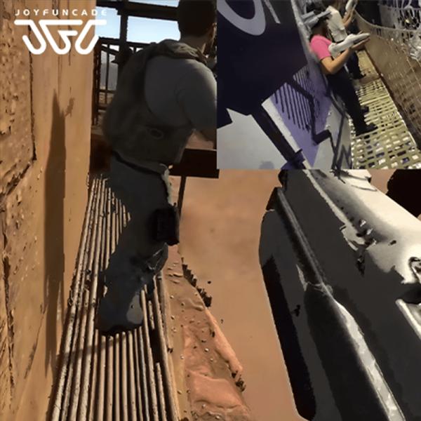 Quality Commercial VR Arena Multiplayer Shooter Game 4 Players 74m² for sale