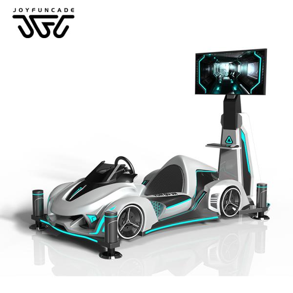 Quality Indoor VR Driving Simulator Experience with a Tilt Quadcopter VR Racing Kart for sale