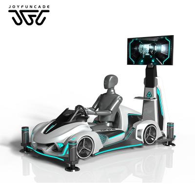 China Indoor VR Driving Simulator Experience with a Tilt Quadcopter VR Racing Kart for sale