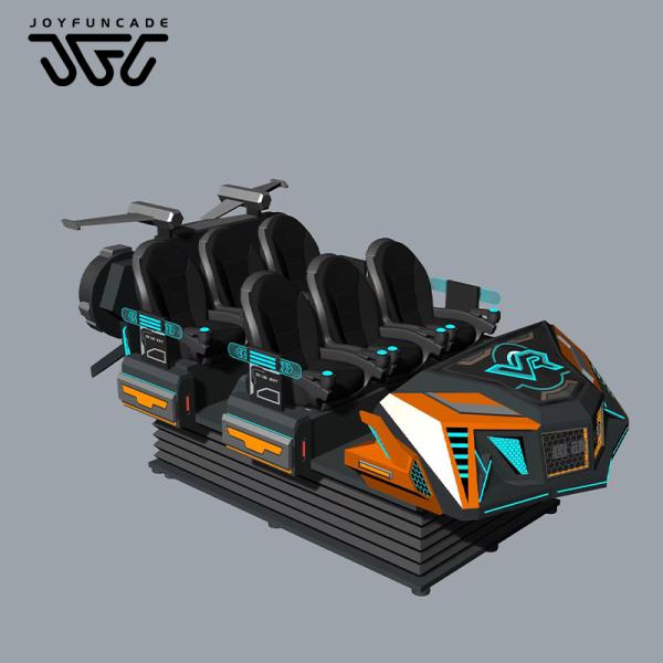 Quality 6-Player Battleship 9D VR Cinema Amusement Equipment Multiplayer VR Spaceship for sale