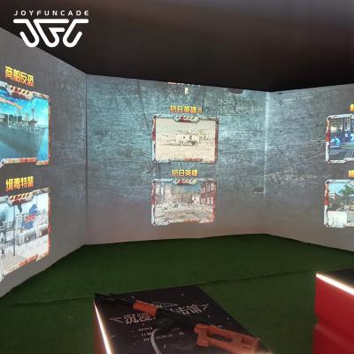 China Simulador de tiro arcade con controlador de pistola de precisión de 2 mm en venta
