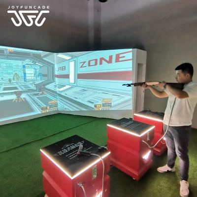 China Simulador de tiro arcade con controlador de pistola de precisión de 2 mm en venta