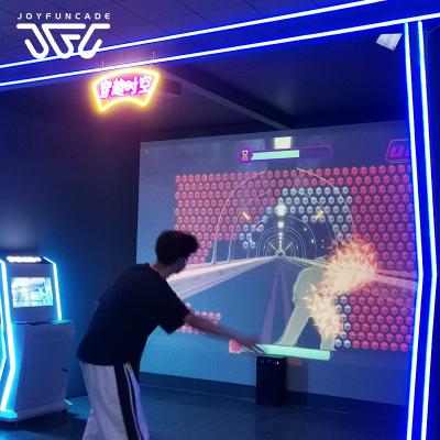 Chine Projecteur de jeu à capteur de mouvement, machine d'arcade VR sportive pour 2 joueurs à vendre