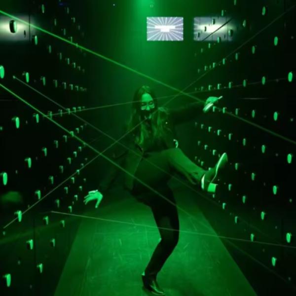 Quality Indoor Multiplayer Laser Maze Game for 1-5 Players - Interactive Laser Challenge for Fitness and Entertainment for sale