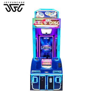 China LET'S DISC Arcade Machine High-Precision Professional Disc Toss Arcade Machine 4-Level Interactive Disc Throwing Game for sale