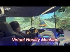 42-inch triple ultra vr racing leather seats 3 screen racing machine for sale