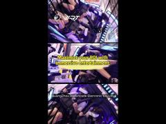 two seats 360 degree vr chair machine rotation virtual reality gaming simulator