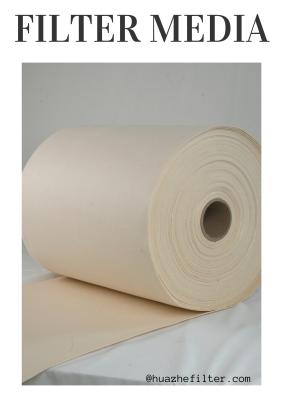 China Polypropylene 50 To 500 CFM Air Permeability Needle Punch Filter Fabric High Tensile Strength for sale