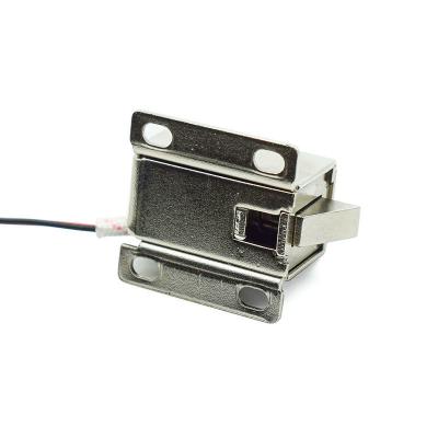 China Down/Up 5v 6v 12v 24v Dc Mini Push Pull Solenoid Lock for Cabinet Door for sale