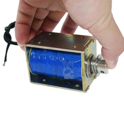 China U1668 Open Frame Push Pull Solenoid 25mm Stroke for sale