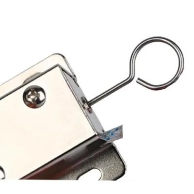 中国 U1054-1b 12V 24V 常閉型プルタイプ小型電磁ソレノイドロック、オーバーライド機能付き 販売のため