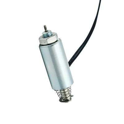 China Solenoide tubular de empuje y tracción Tu1327 personalizable en voltaje y carrera para diversas aplicaciones en venta
