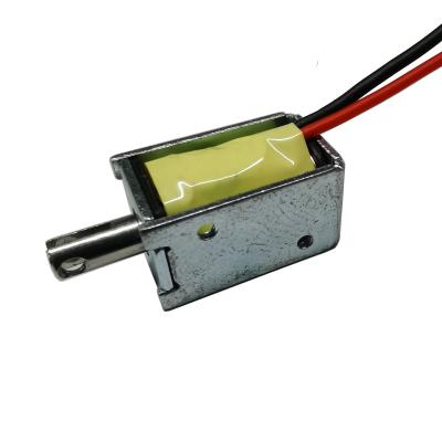 중국 DC 파워 솔레노이드 U0420 스마트 기기와 미니 사이즈를 위한 커스터마이징 가능한 전압과 스트로크를 가진 솔레노이드 판매용