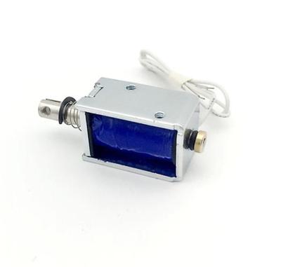 China Customized Solenoid U0630 4mm Stroke Dc Pull Push Solenoid Open Frame Solenoid for sale