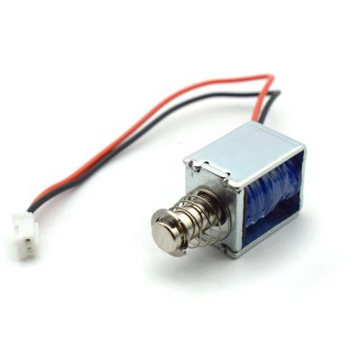 China U0620 Wholesale Custom 5v 6v 12v 24V Dc Micro Push Pull Solenoid Lock for Automated Device for sale