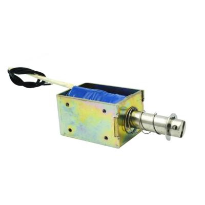 U1668 Solenoid manufacturers customize open-frame solenoids. Stroke 45n Force Push Pull Solenoid