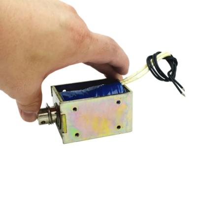 China U1668 Solenoid manufacturers customize open-frame solenoids. Stroke 45n Force Push Pull Solenoid for sale