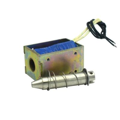 China U1668 Solenoid manufacturers customize open-frame solenoids. Stroke 45n Force Push Pull Solenoid for sale