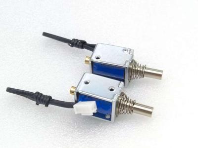 China U0415-2 12v 24v 5mm Stroke Push Pull Open Frame Mini Solenoid for sale