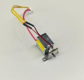 China DC 5V 4.1W Push Pull Electric Solenoid Bolt Lock With Test Switch for sale