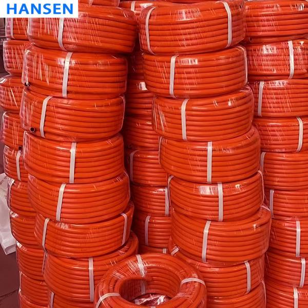 Quality Industrial Rubber Oxygen Acetylene Twin Welding Hose ，6mm 8mm 10mm – High Pressure Flexible Gas Hose for Welding & Cutting ，1/4 ，5/16 ，3/8 inch Gas Welding Hose ，Welding Torch Hose for sale