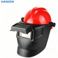 Quality Helmet‑Mounted Auto Darkening Welding Mask ，Hard Hat Compatible Welding Helmet for sale
