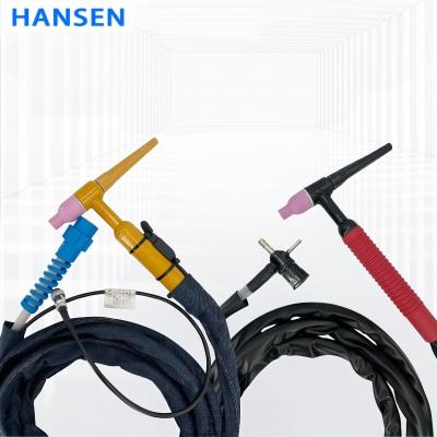 China Factory Direct QQ300 TIG Welding Torch Air Cooled Argon Arc 300A Cross Valve Nut Connector QQ300A GTAW Welding Gun Copper Ceramic Nozzle OEM for WS TIG Welder for sale
