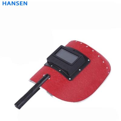China Semi-automatic Handheld Welding Face Shield , Flip Up Lens Steel Paper Welding Mask , Large Aluminum Edging Welder Protector , Anti-Slag Anti Arc Light Safety Shield For Welding & Metal Fabrication for sale