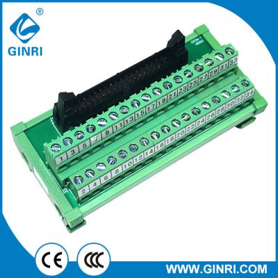 China Ginri termial blcok JR-34TBC miniature output amplifier boards I/O pole 34  European terminal modules for sale