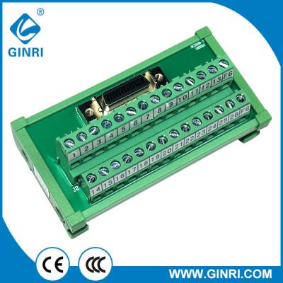 China Ginri termial blcok JR-26TSC miniature output amplifier boards European terminal modules with SCSI connector for sale